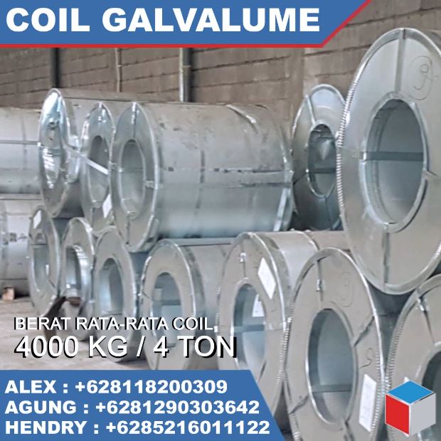 Berat Coil Galvalume