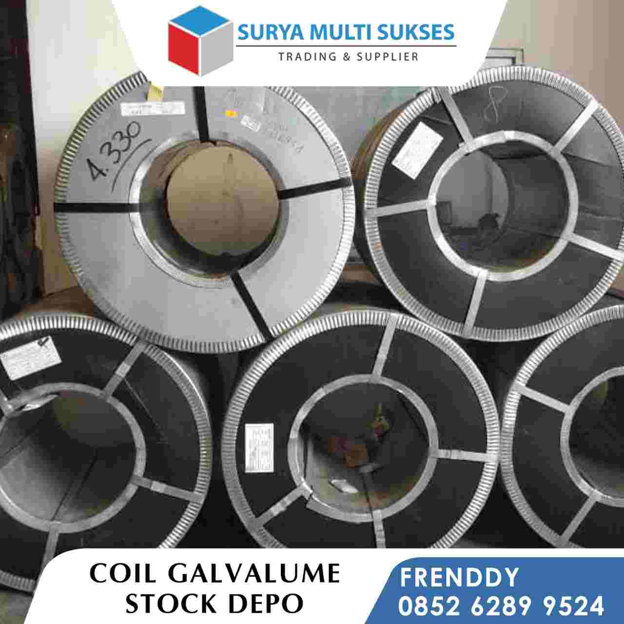 Bahan Baku Baja Ringan : Coil Galvanis - Coil Galvalume Indonesia